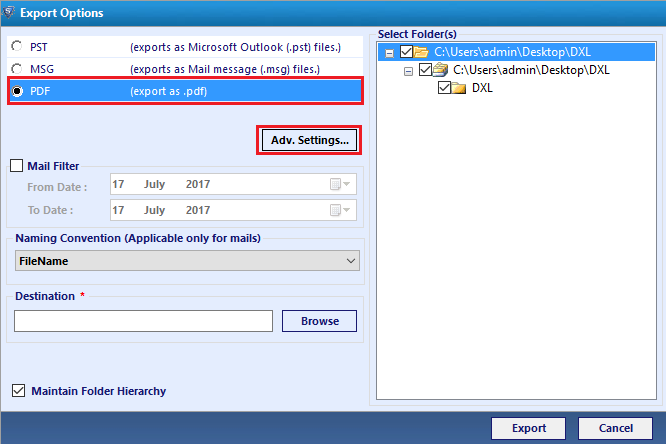 DXL to PDF Converter Tool Migrate Lotus DXL to Adobe File